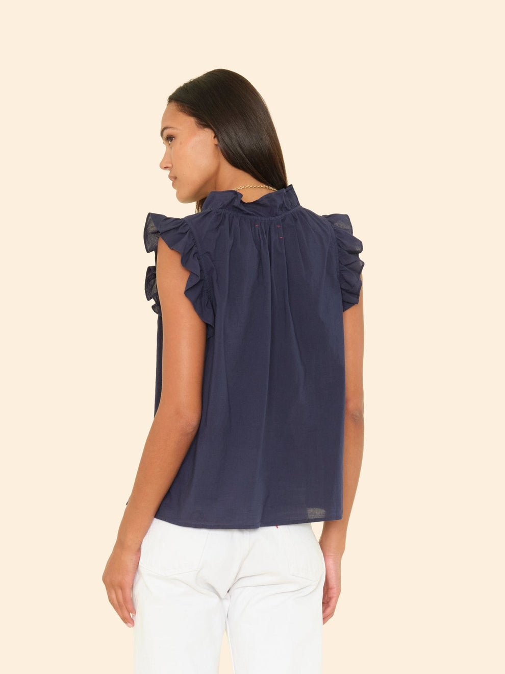 Navy Bex Top