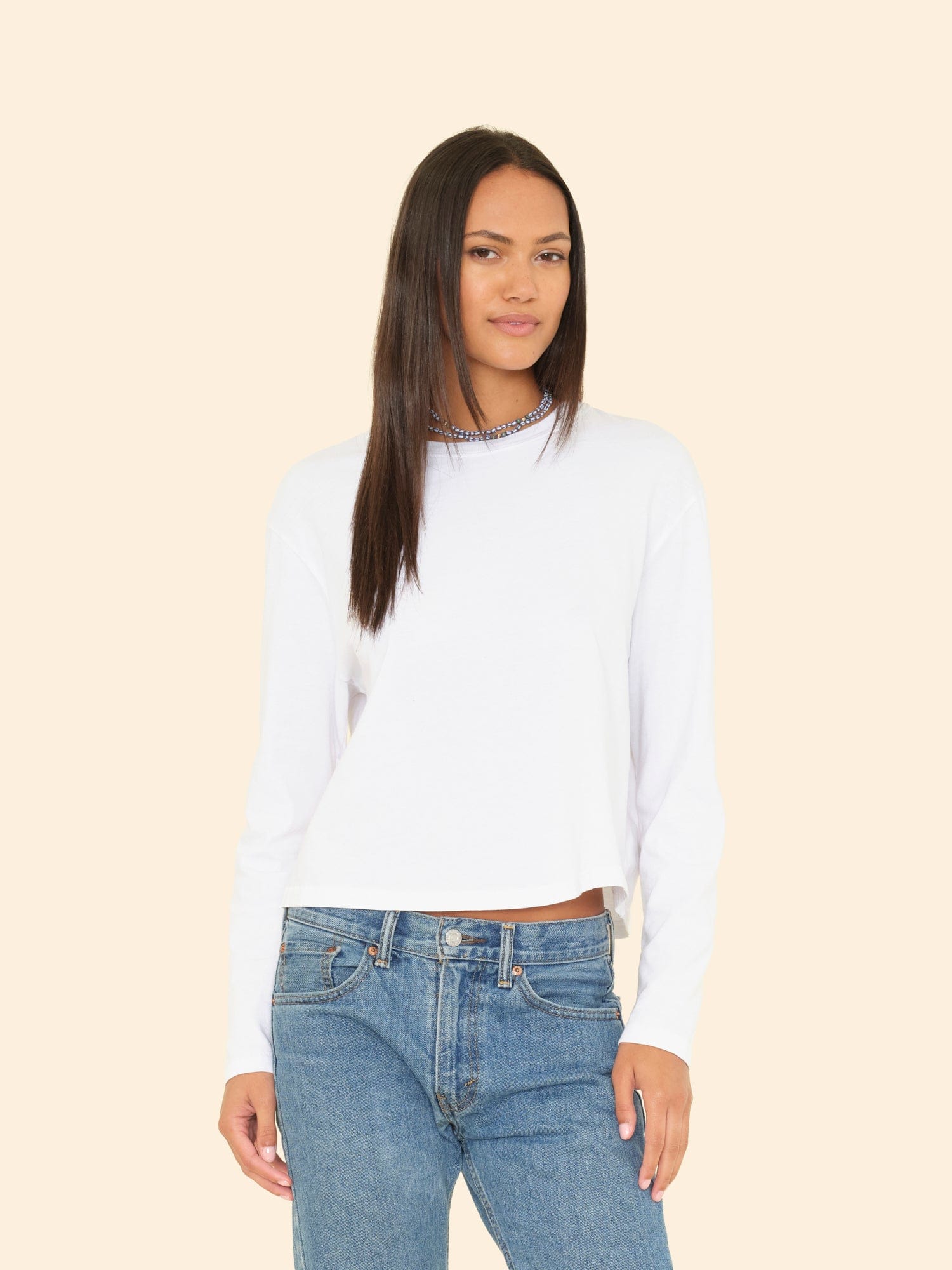 White Terrance Tee