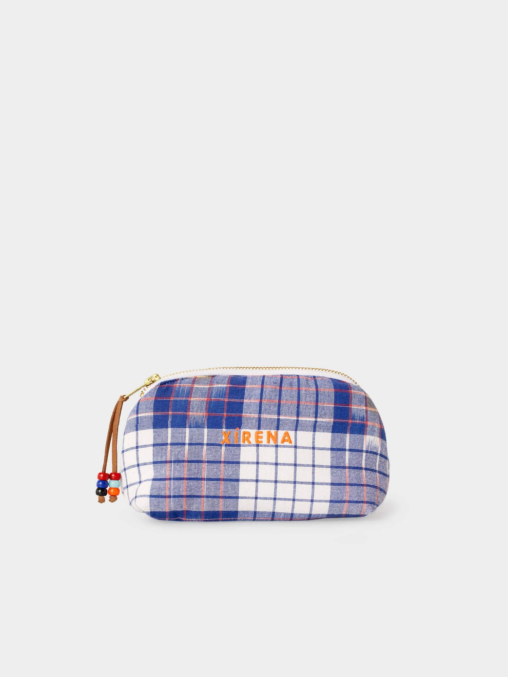 Lapis Check Mini Ellie Pouch
