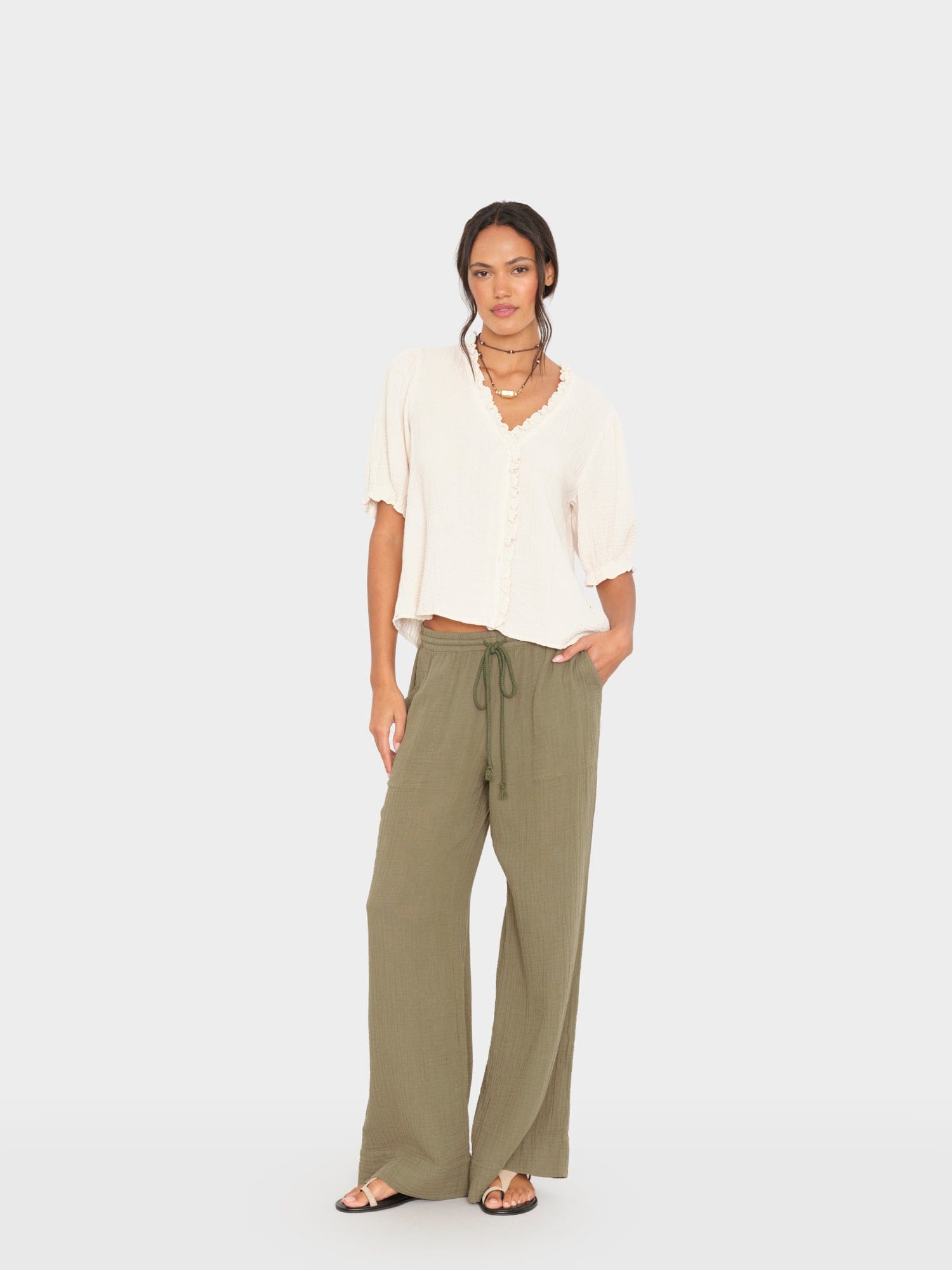 Olive Moss Kayson Pant